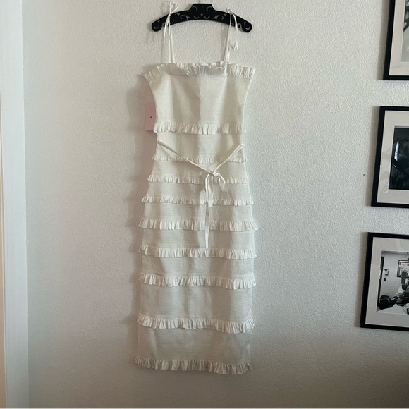 V. Chapman | Dresses | V Chapman The Lily Dress In White Nwt | Poshmark